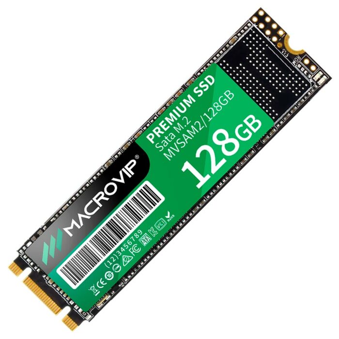 SSD Macrovip Premium M.2 SATA 3 128GB - MVSAM2/128GB • Macrovip